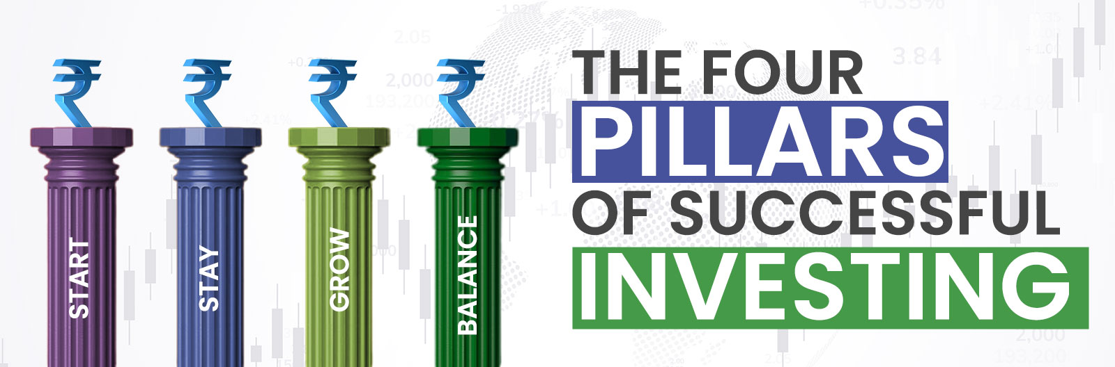 The Four Pillars of Successful Investing: Start, Stay, Grow and Balance
